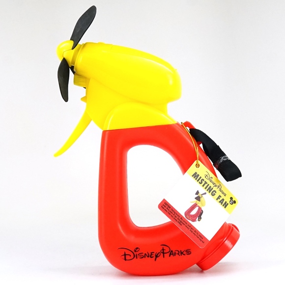 Disney | Other | Disney Parks Red Yellow Mickey Mouse Misting Fan ...